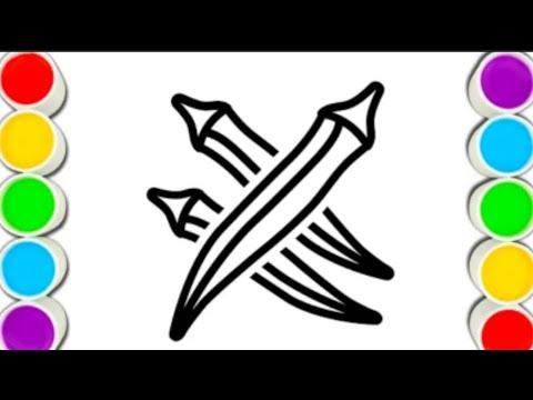 How to draw a Lady finger for kids and toddlers #drawing #ladyfinger ...