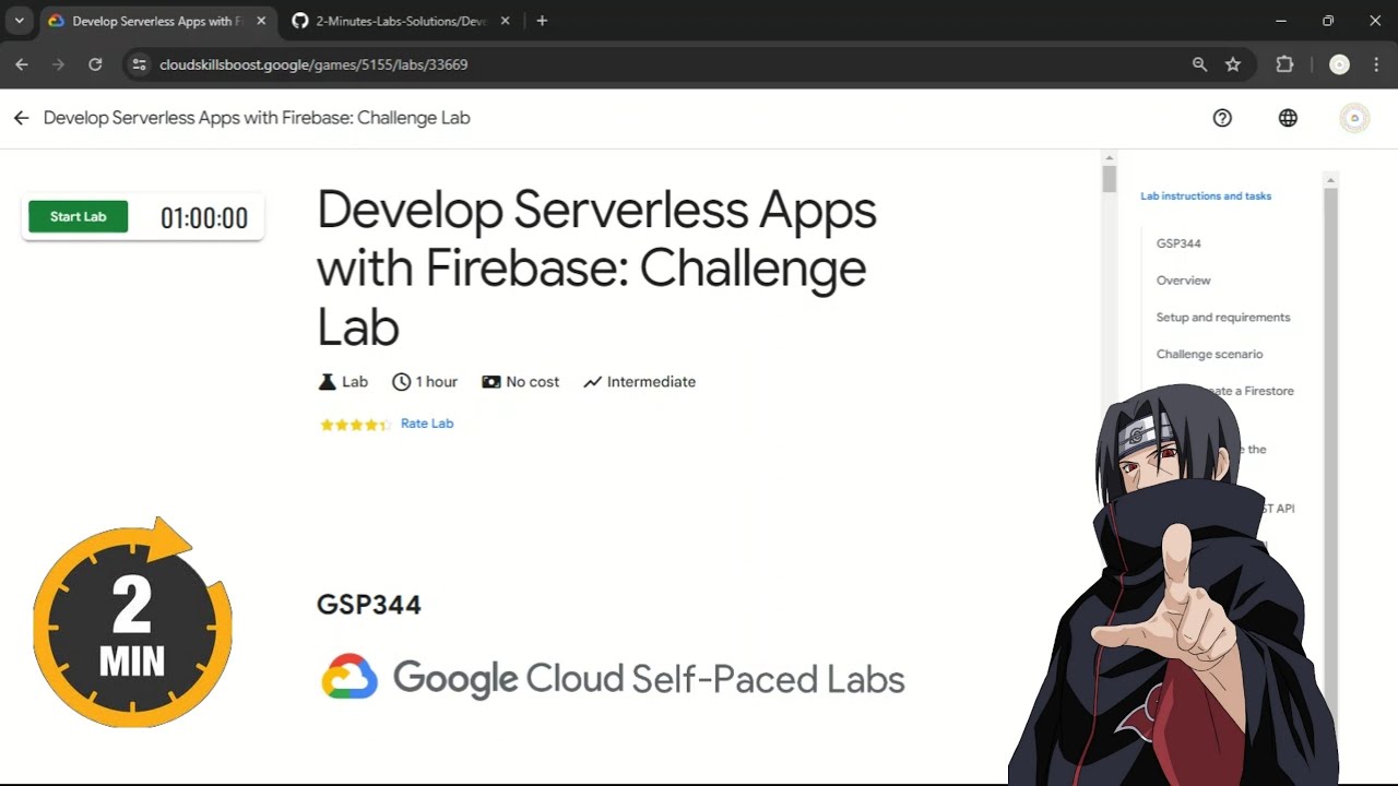 Develop Serverless Apps With Firebase Challenge Lab Qwiklabs Gsp344 Youtube 2287