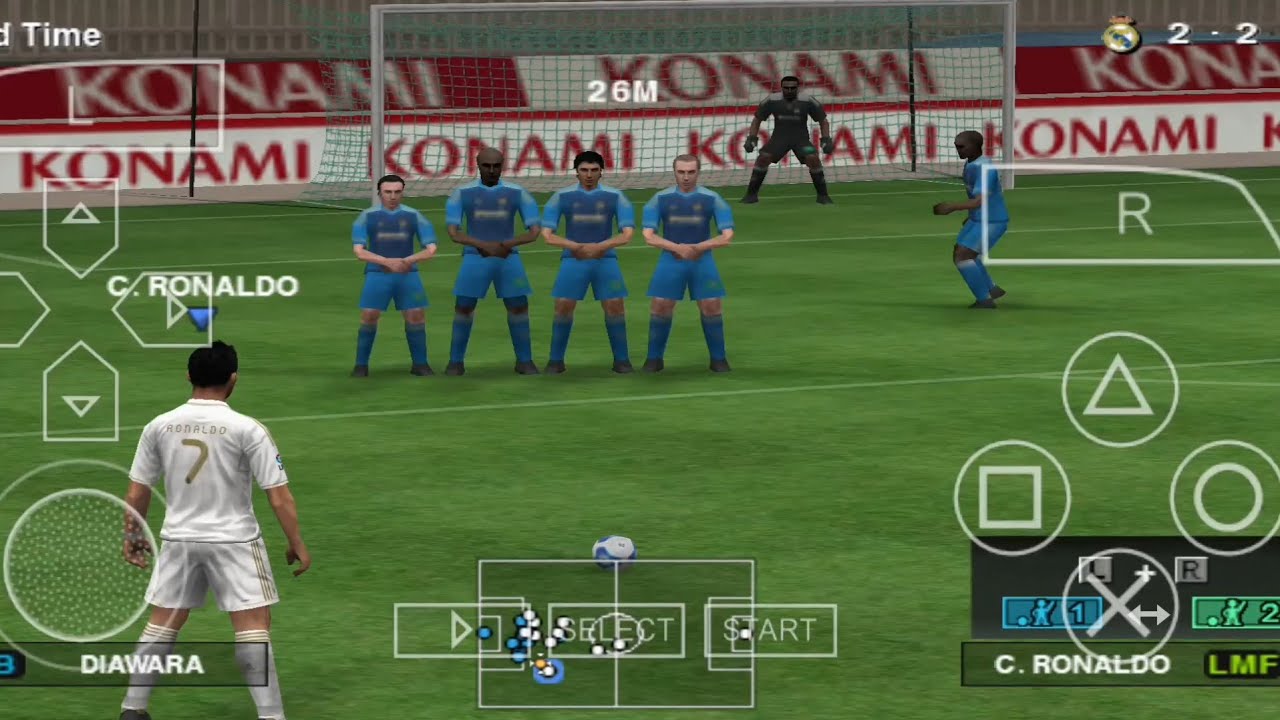 Cristiano Ronaldo Goal PES 2012 - YouTube