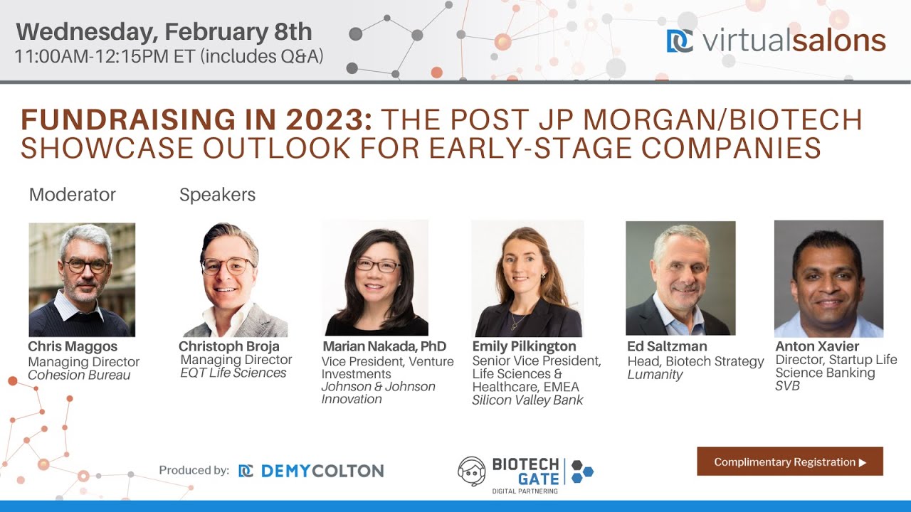 Fundraising in 2023: The Post JP Morgan/Biotech Showcase Outlook for ...