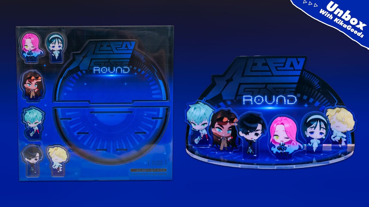 Unboxing Alien Stage New Year's Eve Season Stage Scene Standee Set # ...