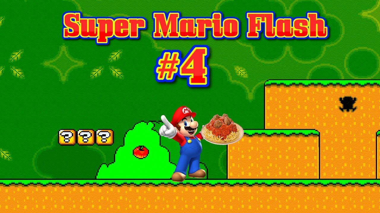 Super Mario Flash #4 | Oh Spaghetti O's! - YouTube