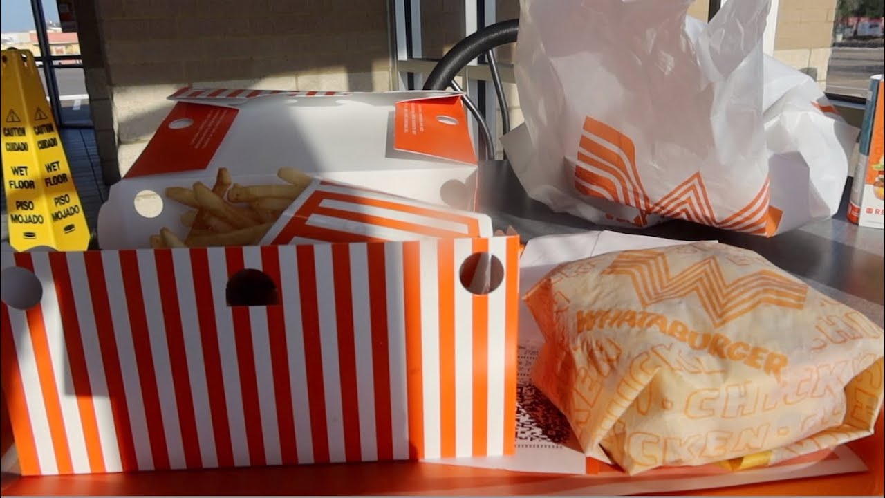 First Time Eating Whataburger - YouTube
