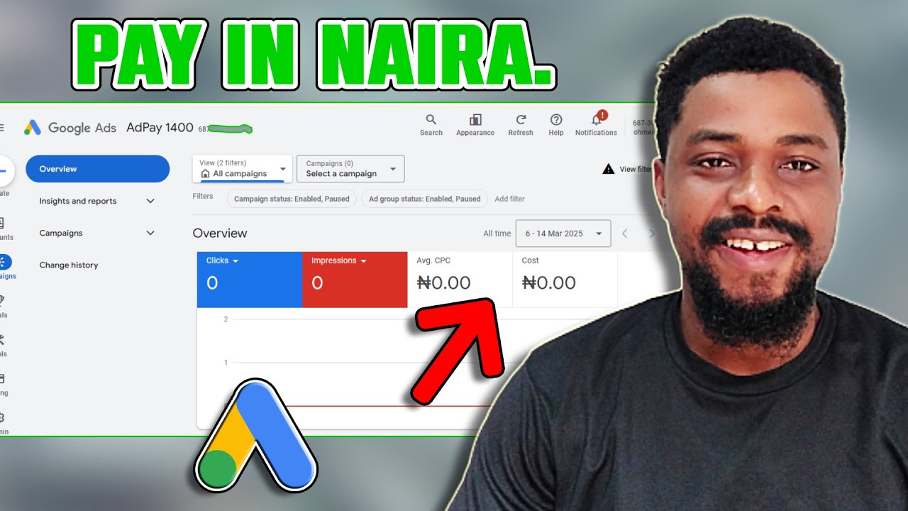 Use Naira for Google ADs Payment in Nigeria - Simple and Fast. - YouTube