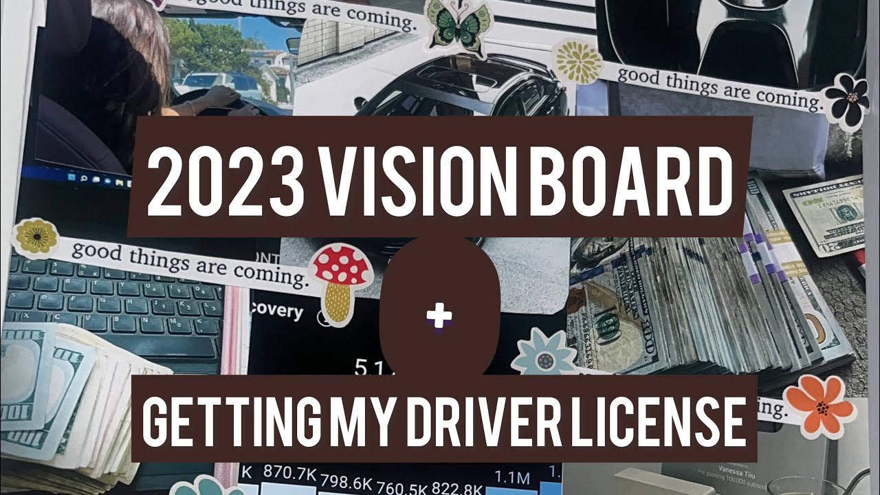 I GOT MY LICENSE! + DO A VISION BOARD WITH US - YouTube