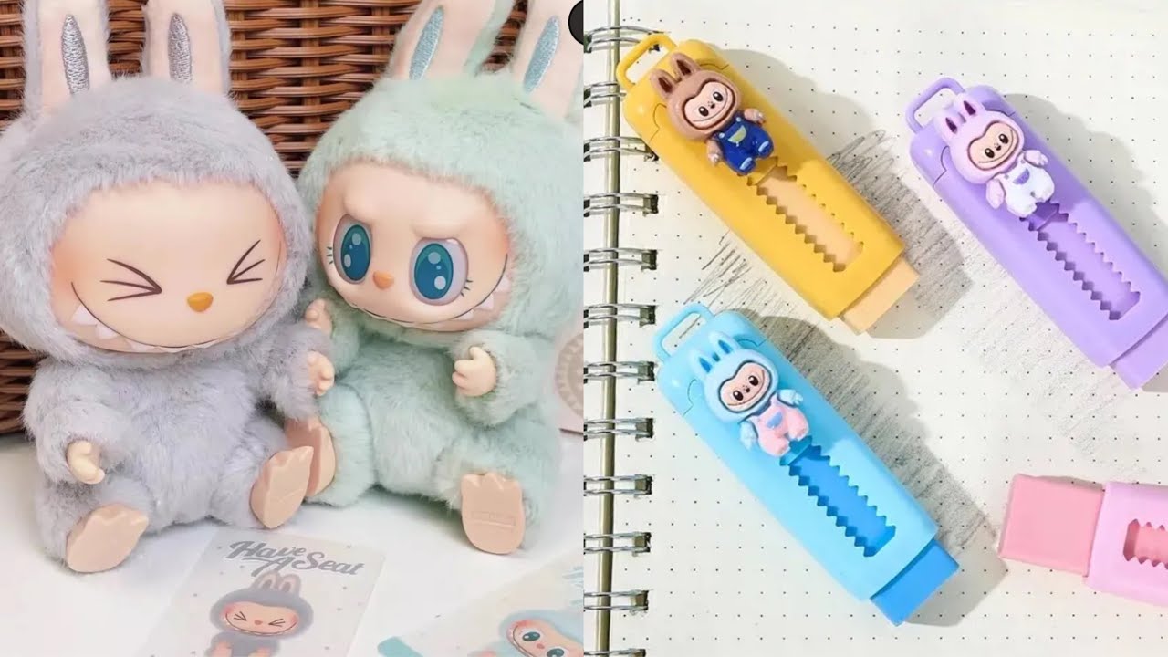 DIY 4 Labubu Craft ideas / how to make Labubu at home - YouTube