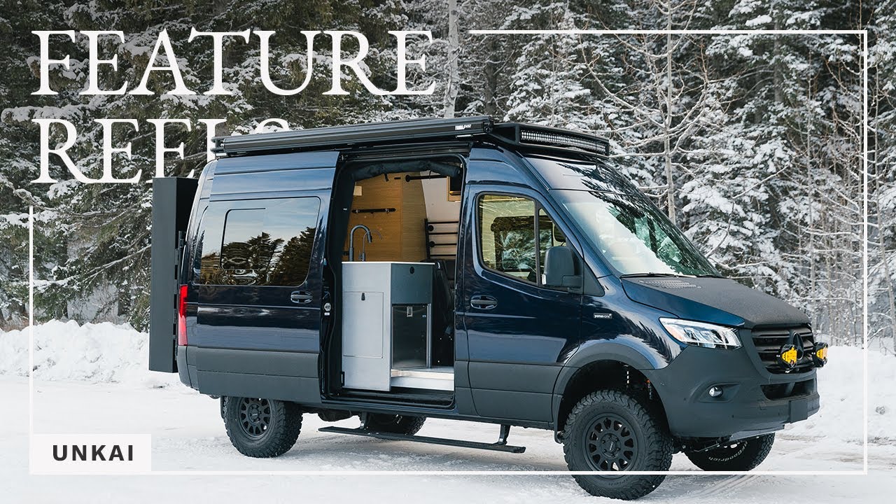 Feature Reel: Unkai | 144 Sprinter Van Conversion 4X4 | Seats 4, Gear ...