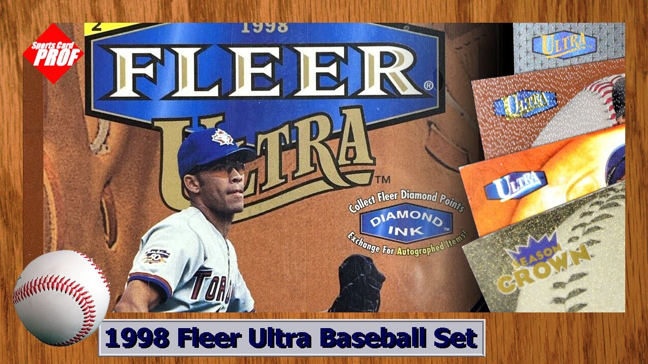 1998 Fleer Ultra Baseball Card Set and Inserts - YouTube