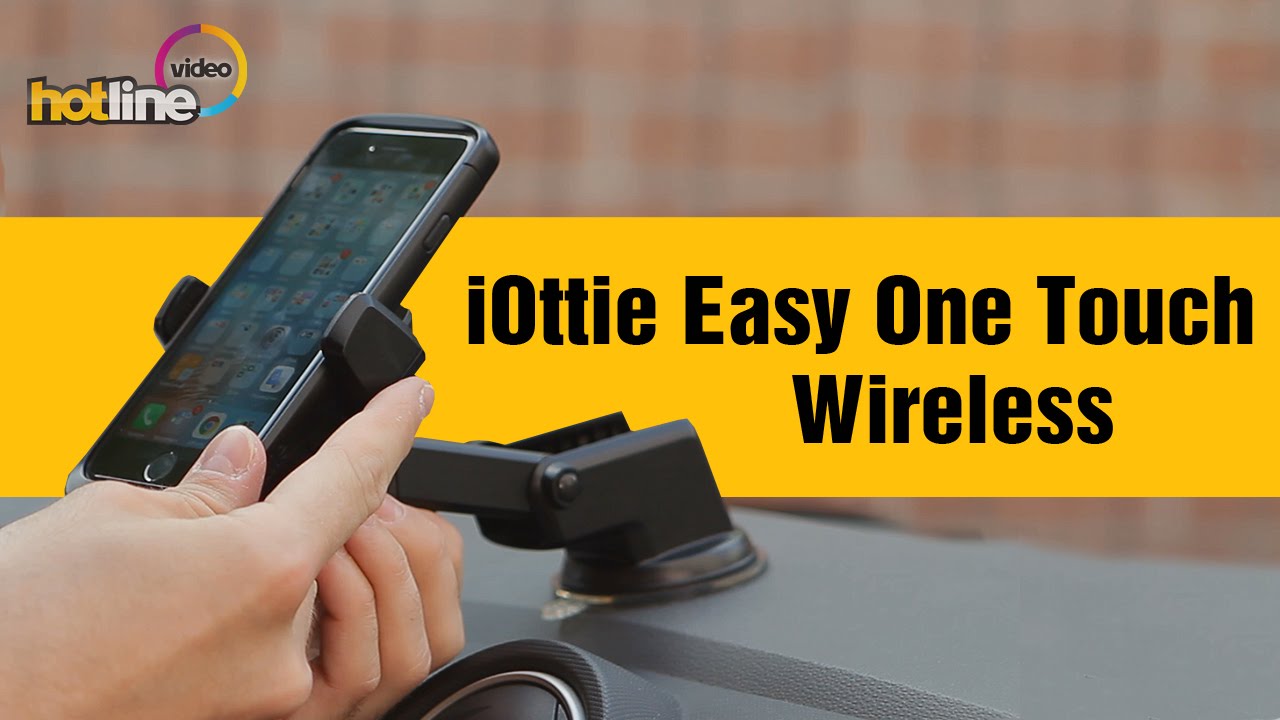 iOttie Easy One Touch Wireless ‒ обзор автомобильного держателя - YouTube