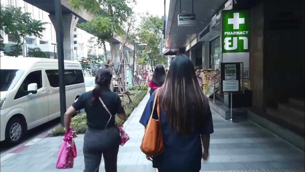 Бангкок пешком. Thailand. Walking around Bangkok from Lumphini to Sam Yan. - YouTube