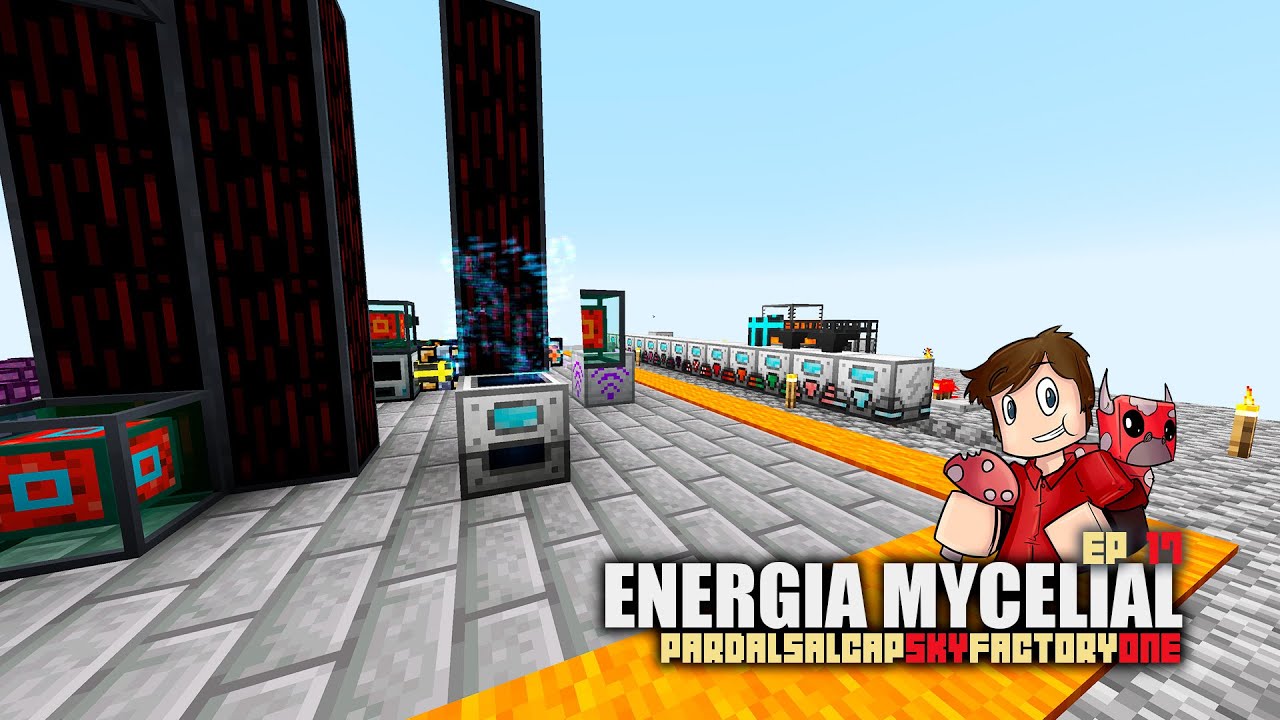 Mycelial Reactor - Sky factory one Let's play - ep.1 - YouTube