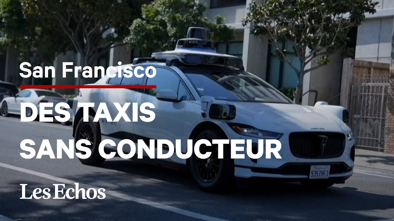 Des taxis sans conducteur font leurs débuts à San Francisco - YouTube