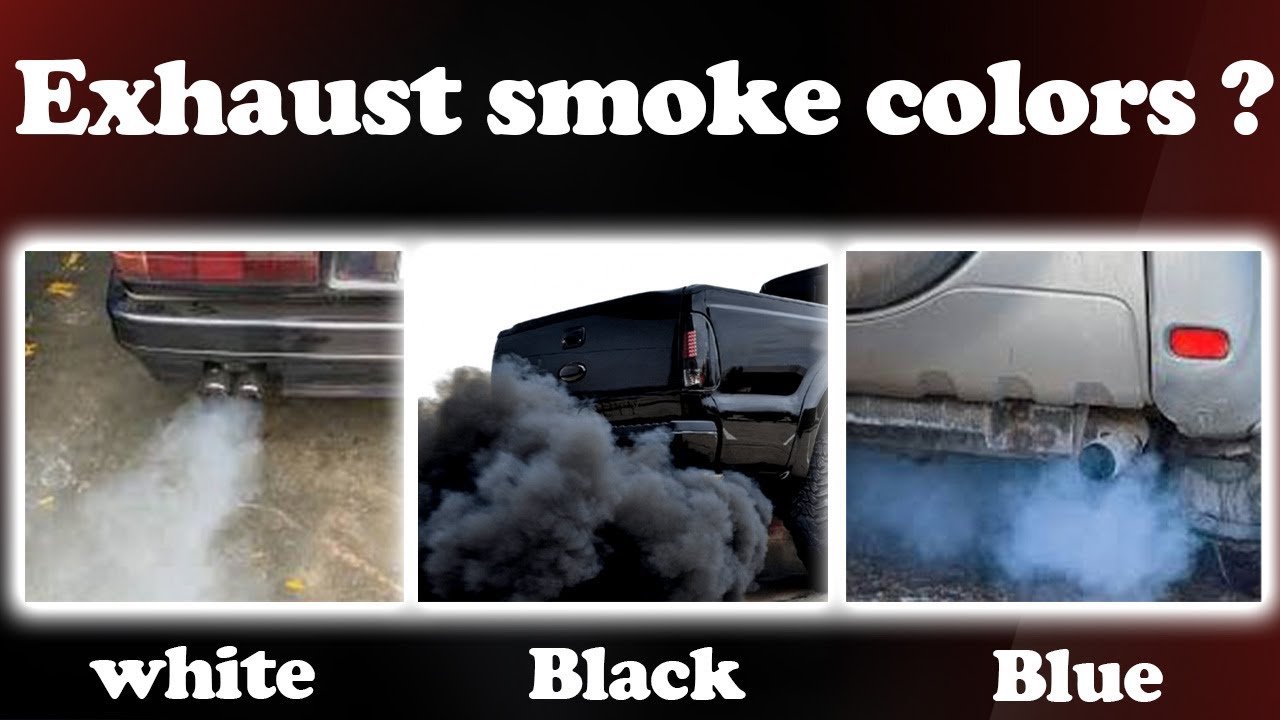 What Your Car’s Exhaust Smoke Color Means: Easy Fixes for White, Black ...