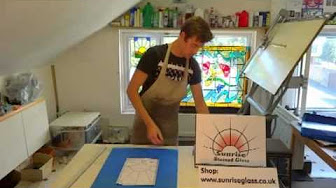 Stained glass lead came - YouTube