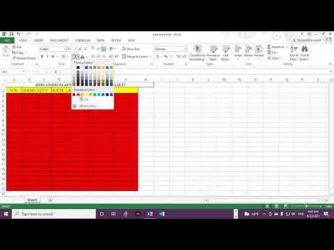 How to Excel TableII Quick Learn Tharu computer Class IIEasy step tricks II Excel course Part 1 ...