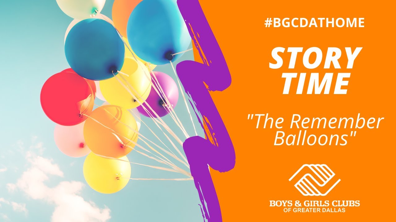 Story Time: “The Remember Balloons” - YouTube