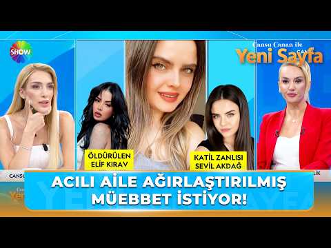 15 yıllık arkadaşı Elif'i hayattan kopardı!