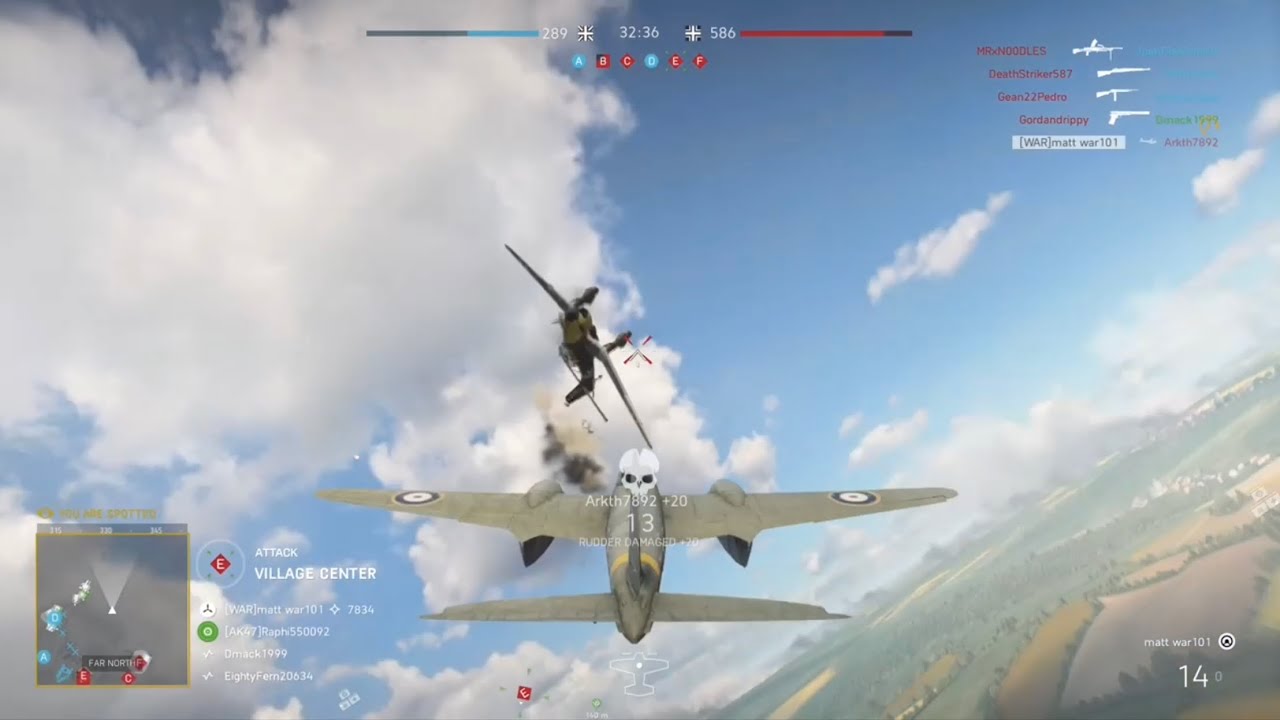 Battlefield 5 Sniping The Pilot Out Of The Plane - YouTube
