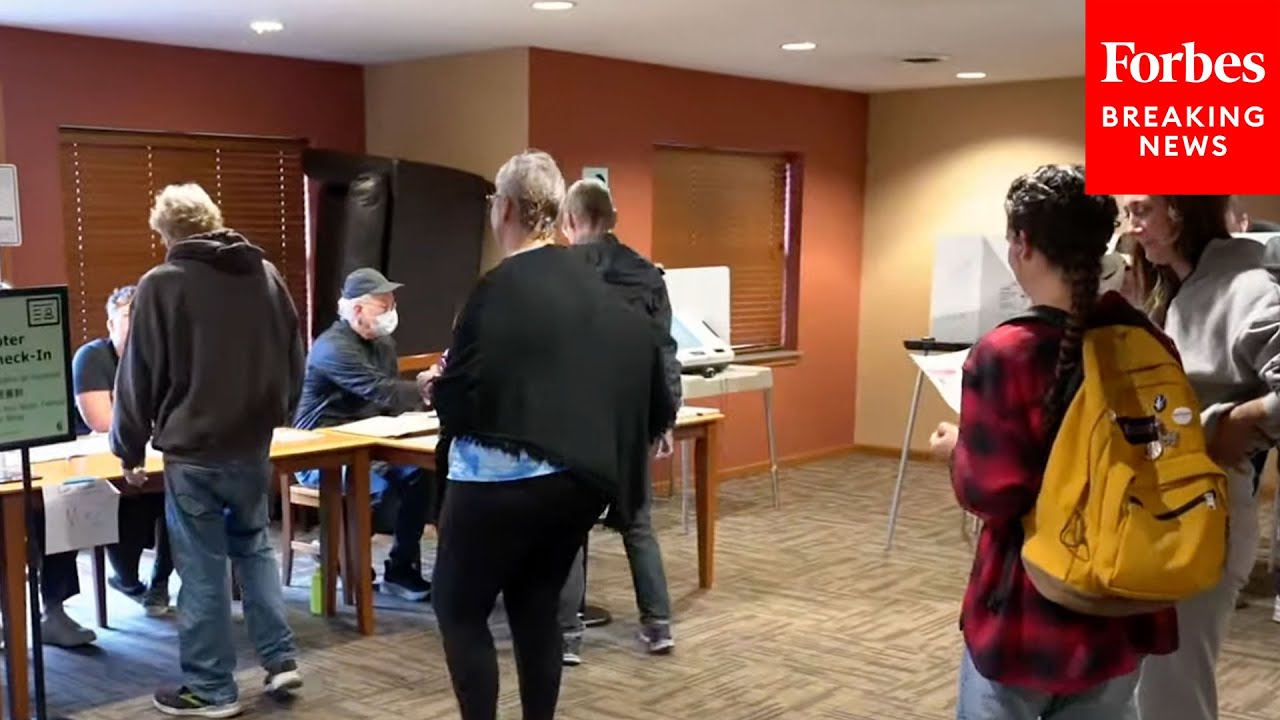 Voters Cast Their Ballots In Madison, Wisconsin | Election Day - YouTube