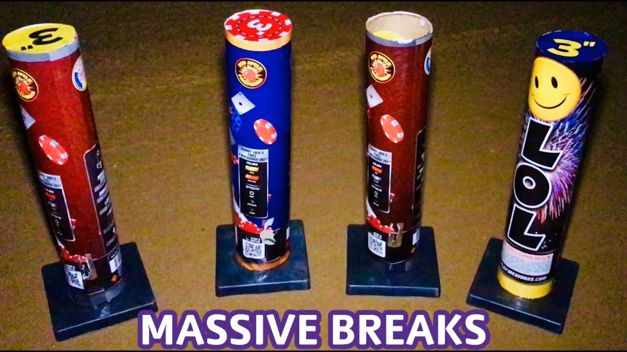 Single Shot 3” Tubes! WHACKY TOBACKY TUBE ASST. - YouTube