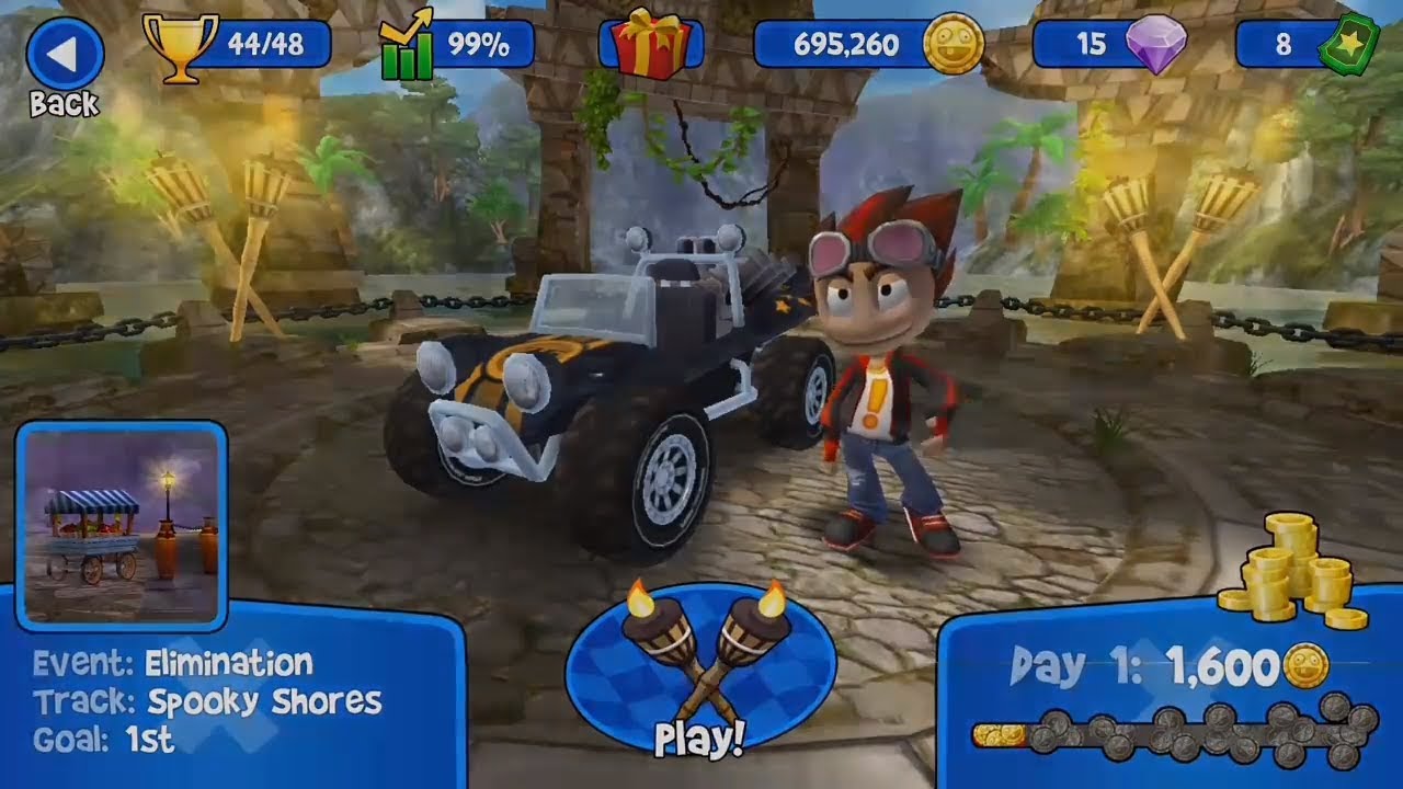 Beach buggy racing spooky shores shortcut - trendyqosa