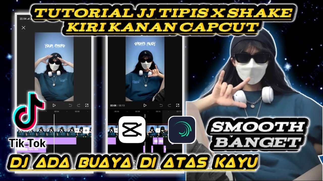 Tutorial Edit Jedag Jedug Capcut JJ Tipis X Shake Kanan Kiri || Dj Ada Buaya Di Atas Kayu Viral ...