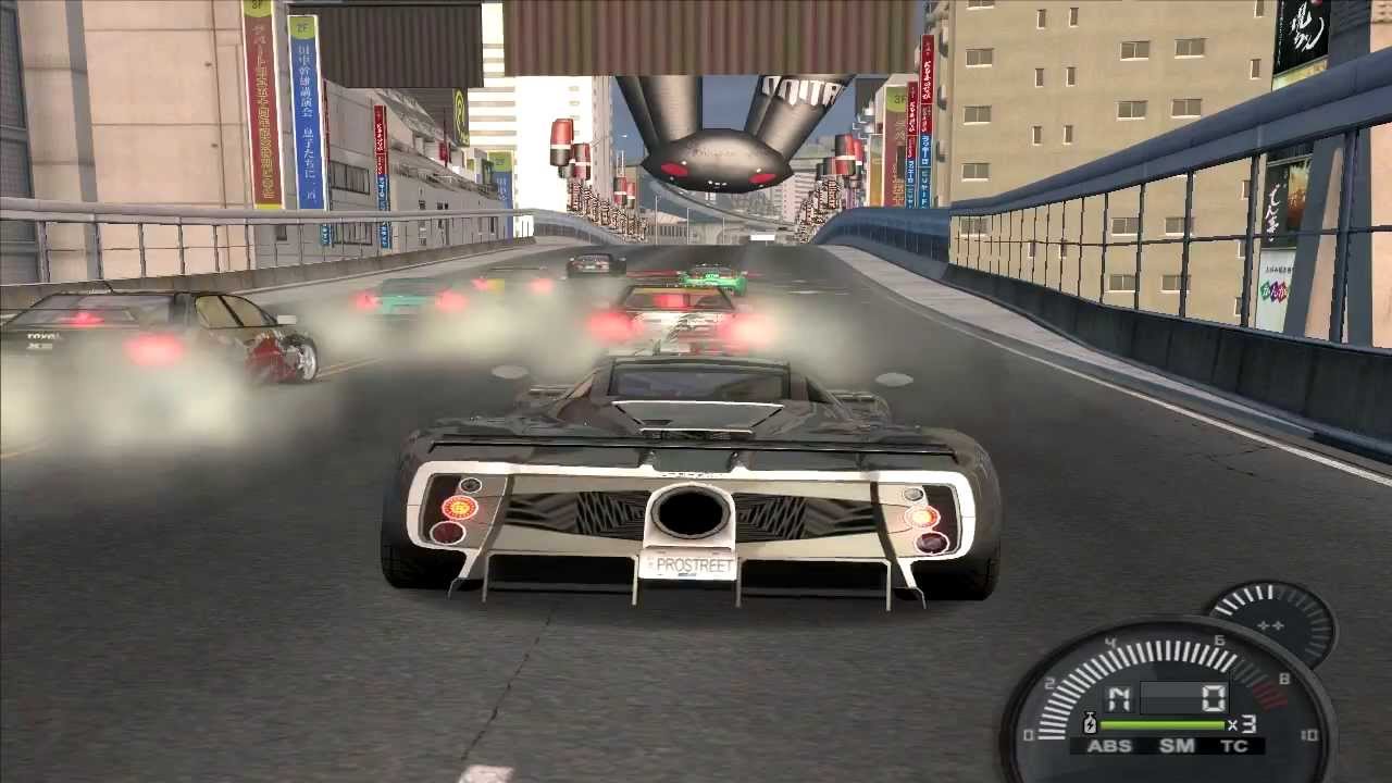 Need For Speed: ProStreet - Race #179 - Top Speed Run (Ebisu ...