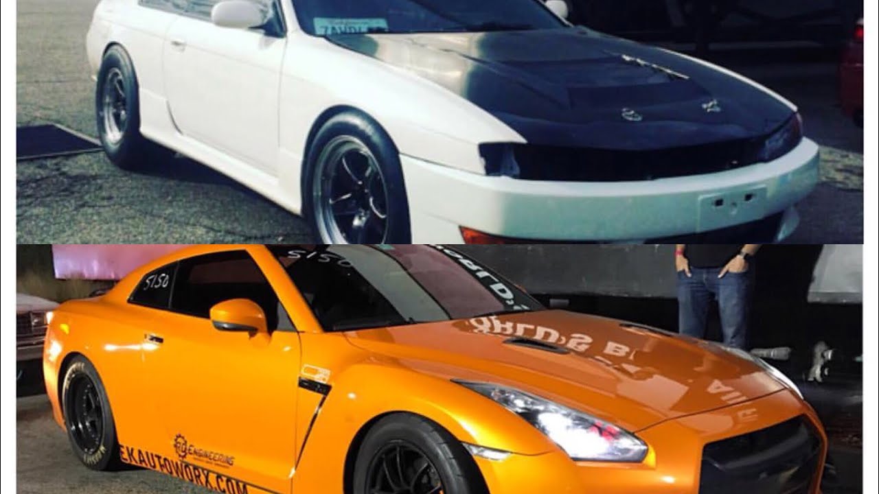 714Racing Nissan GTR vs TeamHomicide 240 | $4800pot - YouTube