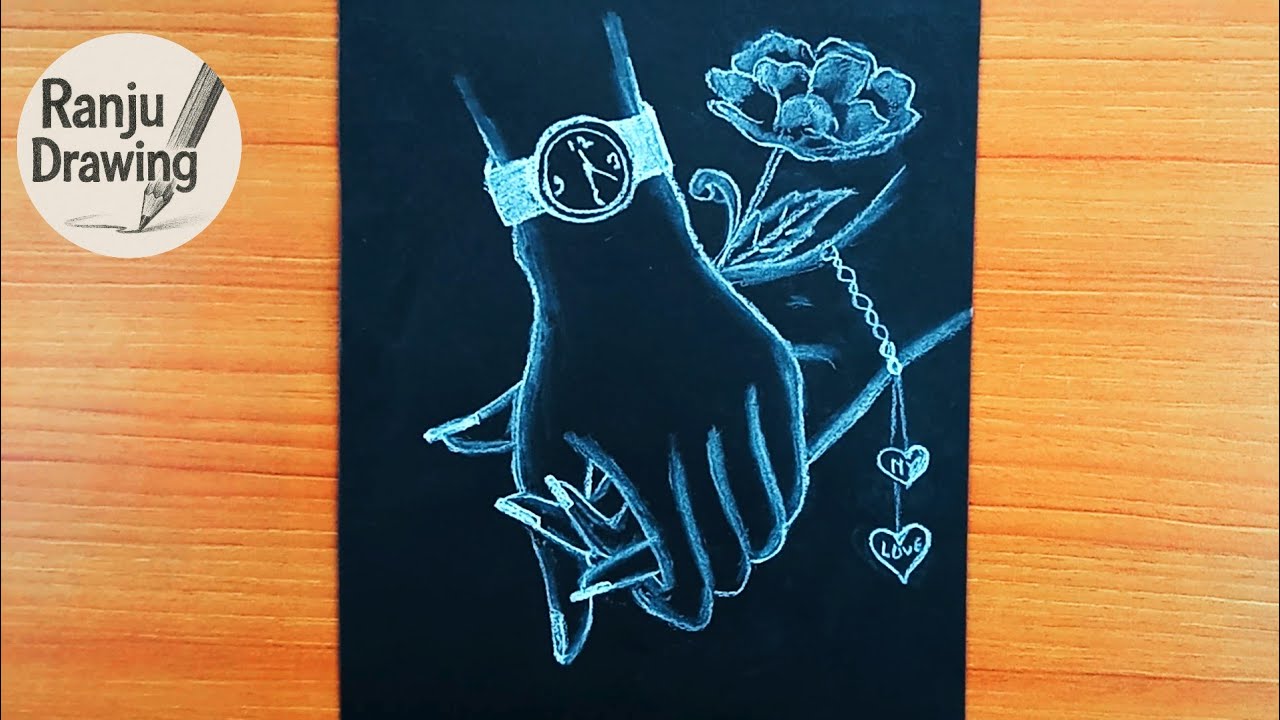 Love, Time & Touch | Heartfelt Pencil Drawing | Emotional Sketch Art ...