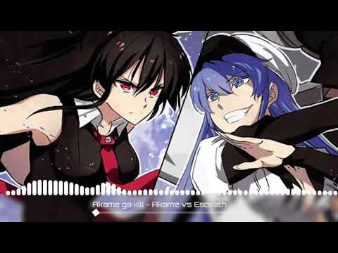 Akame ga kill - Akame vs Esdeath