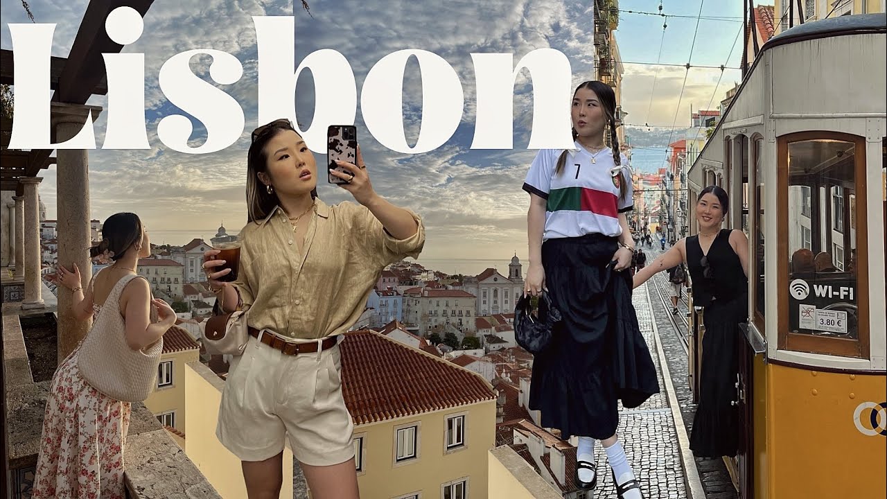 [TRAVEL VLOG ️] Weekend in Lisbon, Portugal🇵🇹 - first ever girls' trip w mom & sister ...