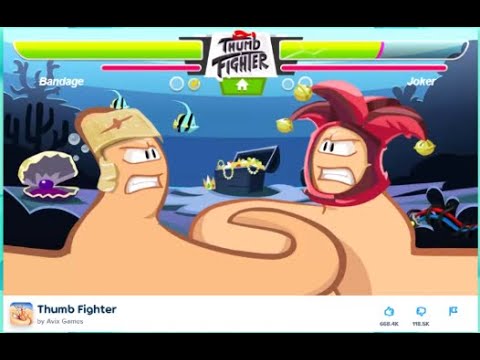 THUMB FIGHTER Play Thumb Fighter on Poki - YouTube