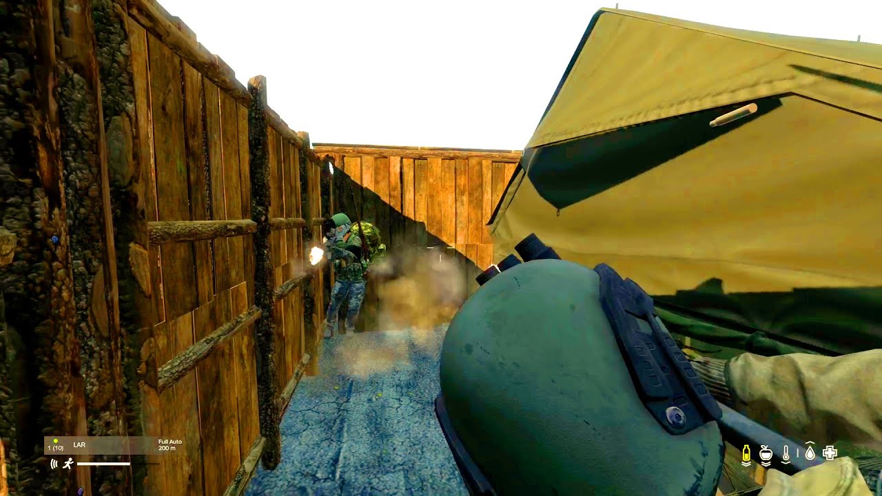 Raiding a Headquarters Base! Dayz Ps4 - YouTube