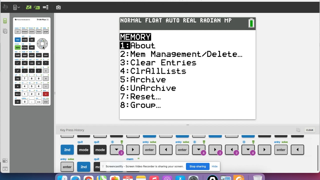 How to Reset the Memory - YouTube