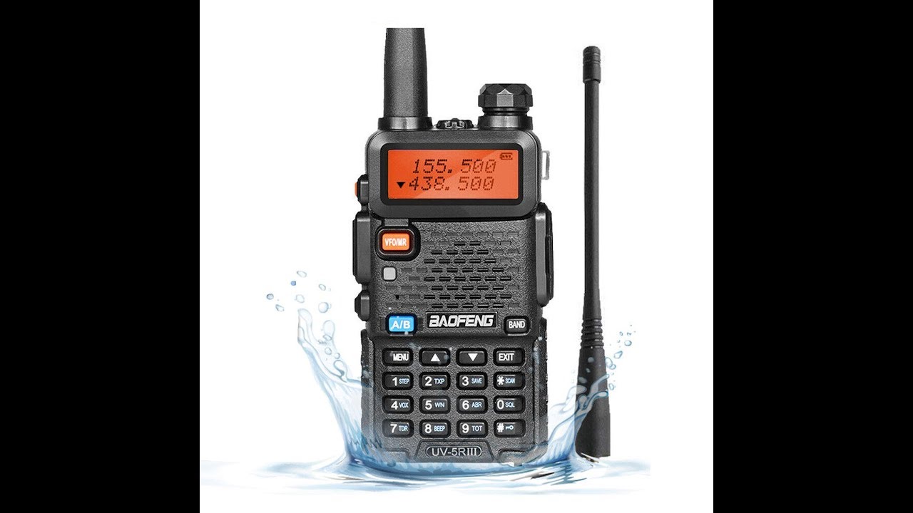 BAOFENG UV 5RE Programmation - YouTube