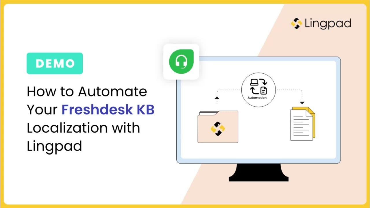 How to Automate Your Freshdesk Knowledge Base Localization with Lingpad. - YouTube