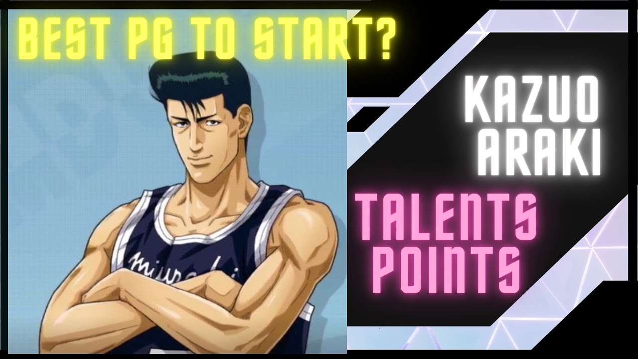 [Slam Dunk Mobile] Most Cost Effective Way to Train Kazuo Araki. The Best Point Guard to Start ...