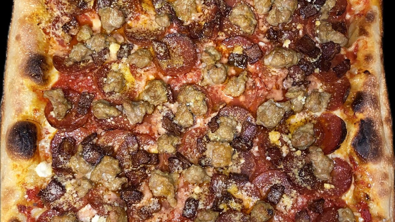 Ultimate Meat Lovers Sicilian Pie! You Won't Believe How Good This ...