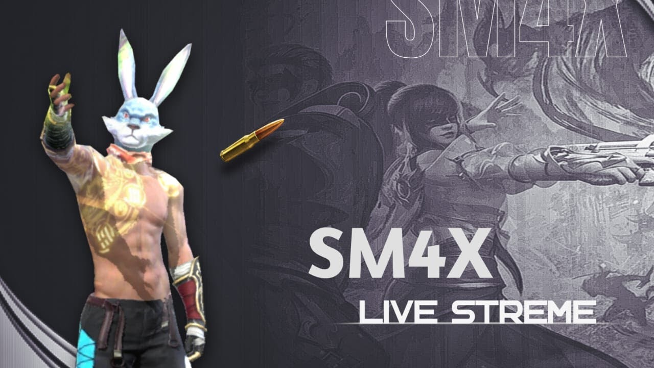sm4x is live with full energy🔥| 4 vs 4 and Guild test 🎯 - YouTube