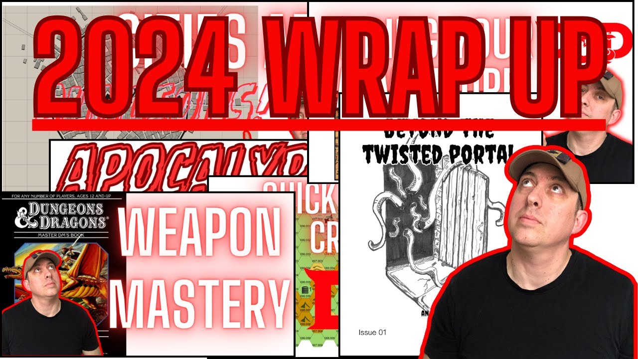 Gaming Year Wrap Up: Reflecting on My TTRPG Adventures in 2024 - YouTube