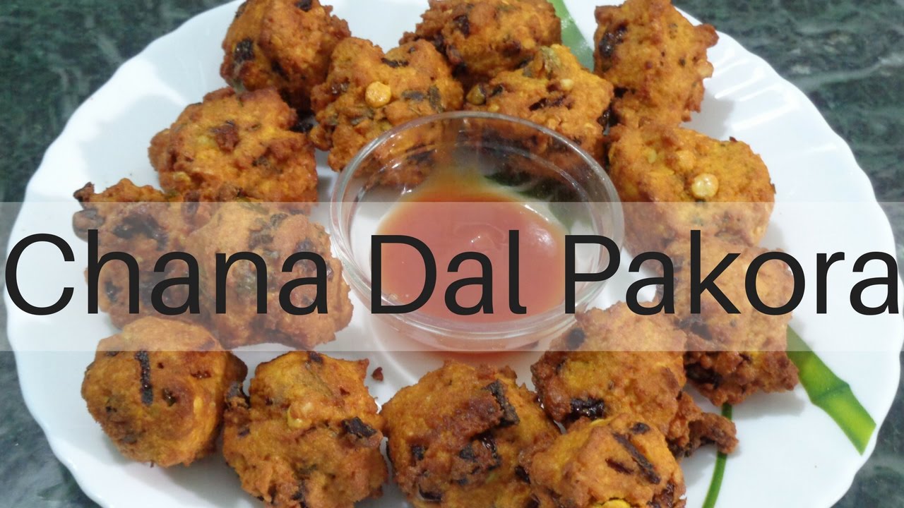 Chana Dal Pakora-Chana Dal Fritters-Masala Vada-Indian Appetizer by ...
