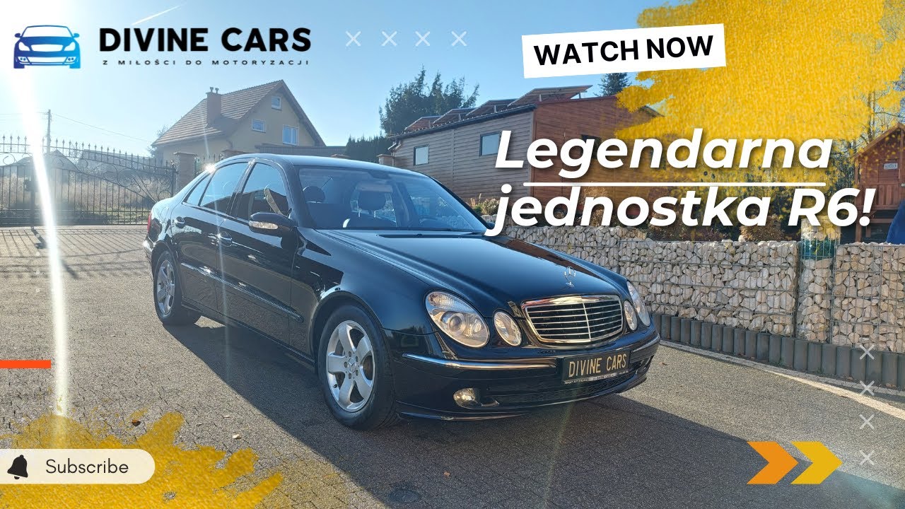 DIVINE CARS || MERCEDES E280 CDI 3.2 R6 OM648 AVANTGARDE 2005 r. - YouTube