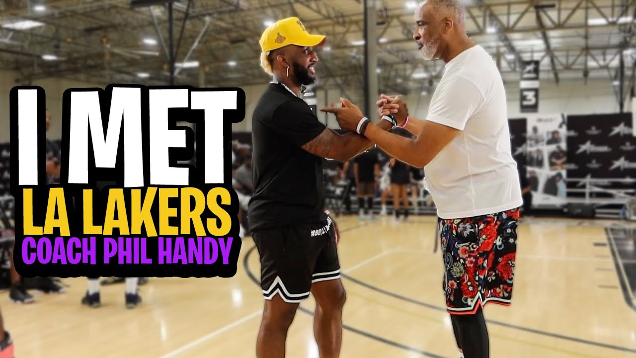 I Flew to Los Angeles to meet Lakers Coach Phil Handy - YouTube