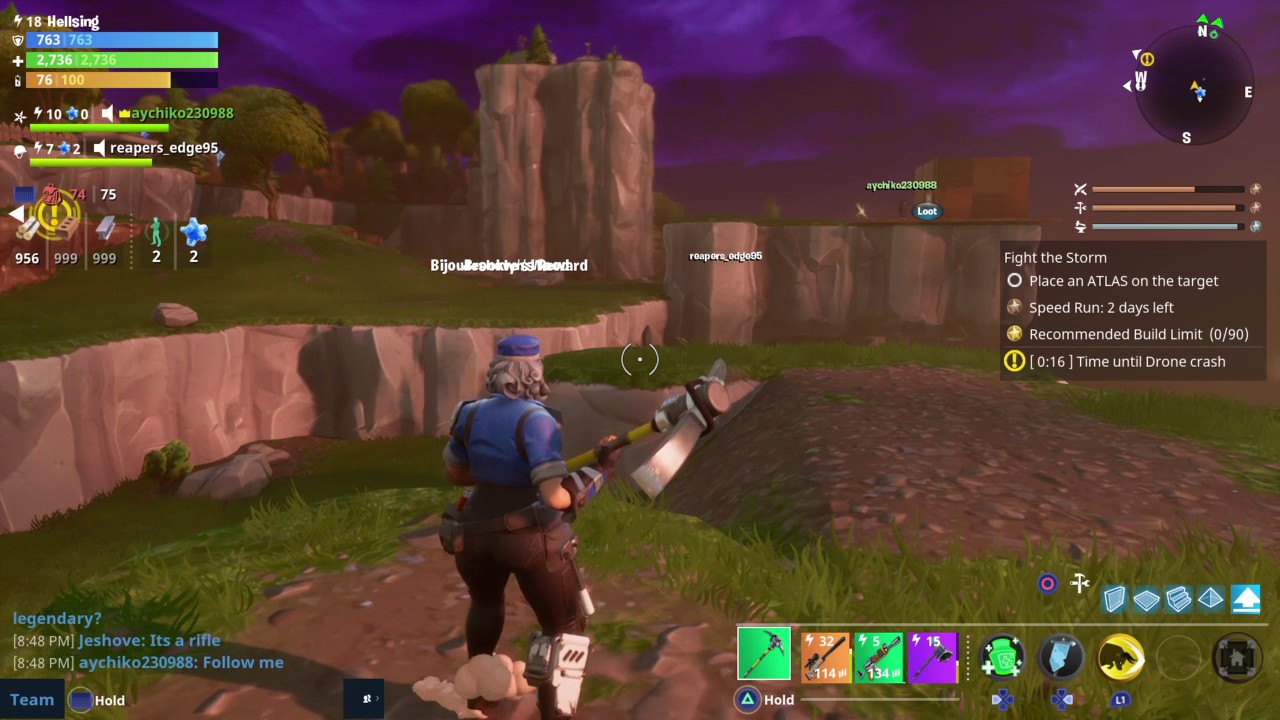 Fortnite Directional jump pad troll, come pick epic gun bro! - YouTube