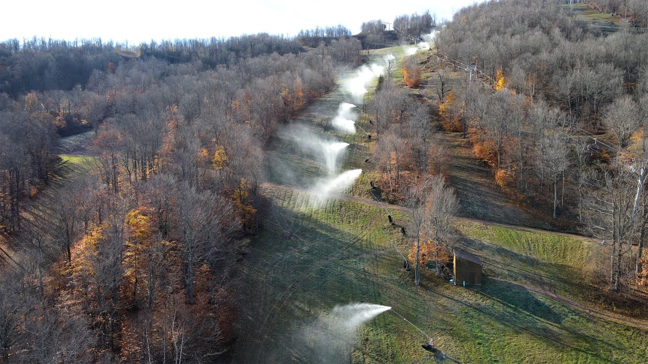 Snow Gun Test | November 2021 - YouTube