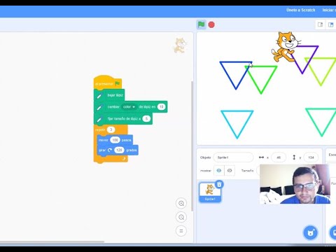 Triangulo en Scratch - YouTube