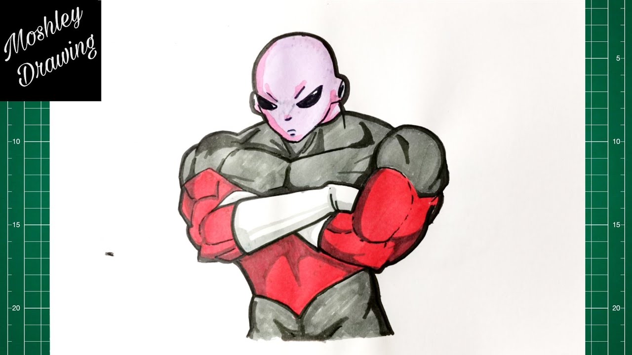How to Draw Jiren - Dragon Ball - YouTube