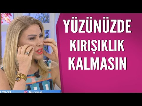 Yüzdeki kırışıklıklardan ameliyatsız nasıl kurtulursunuz?