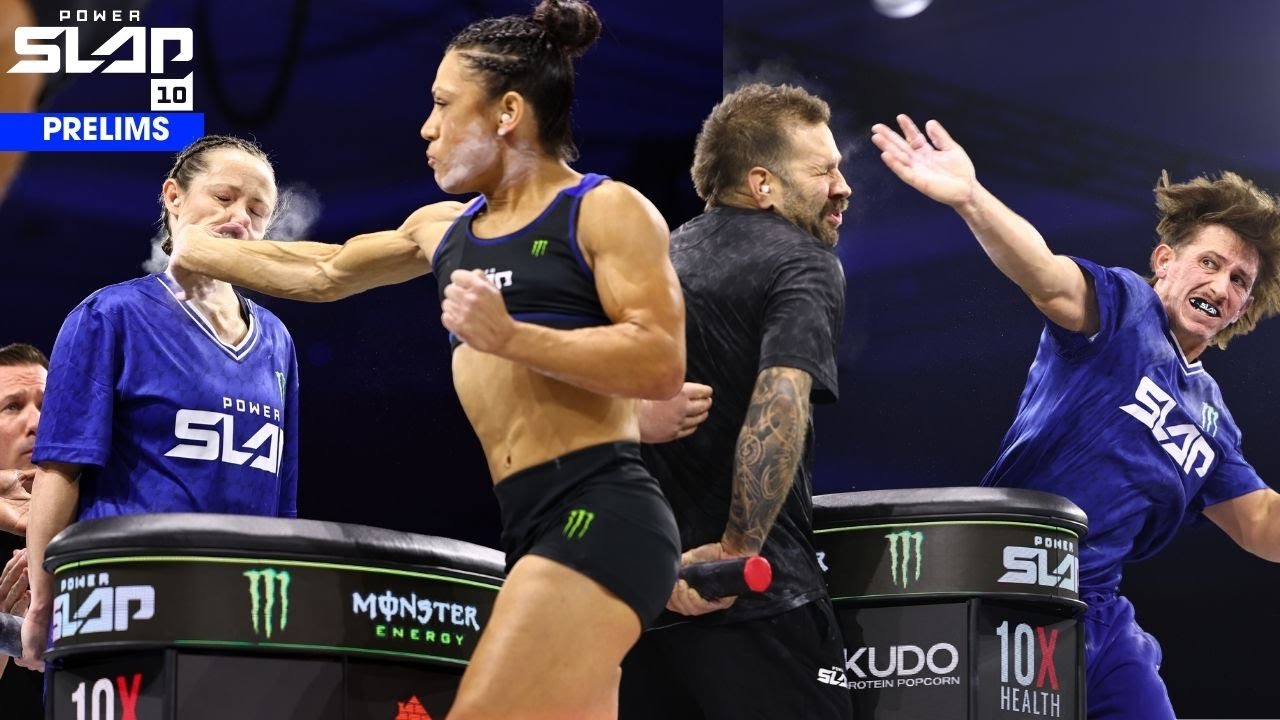 Rookie Secures Monster Knockout 😮 | Power Slap 10 - Prelims | Full ...
