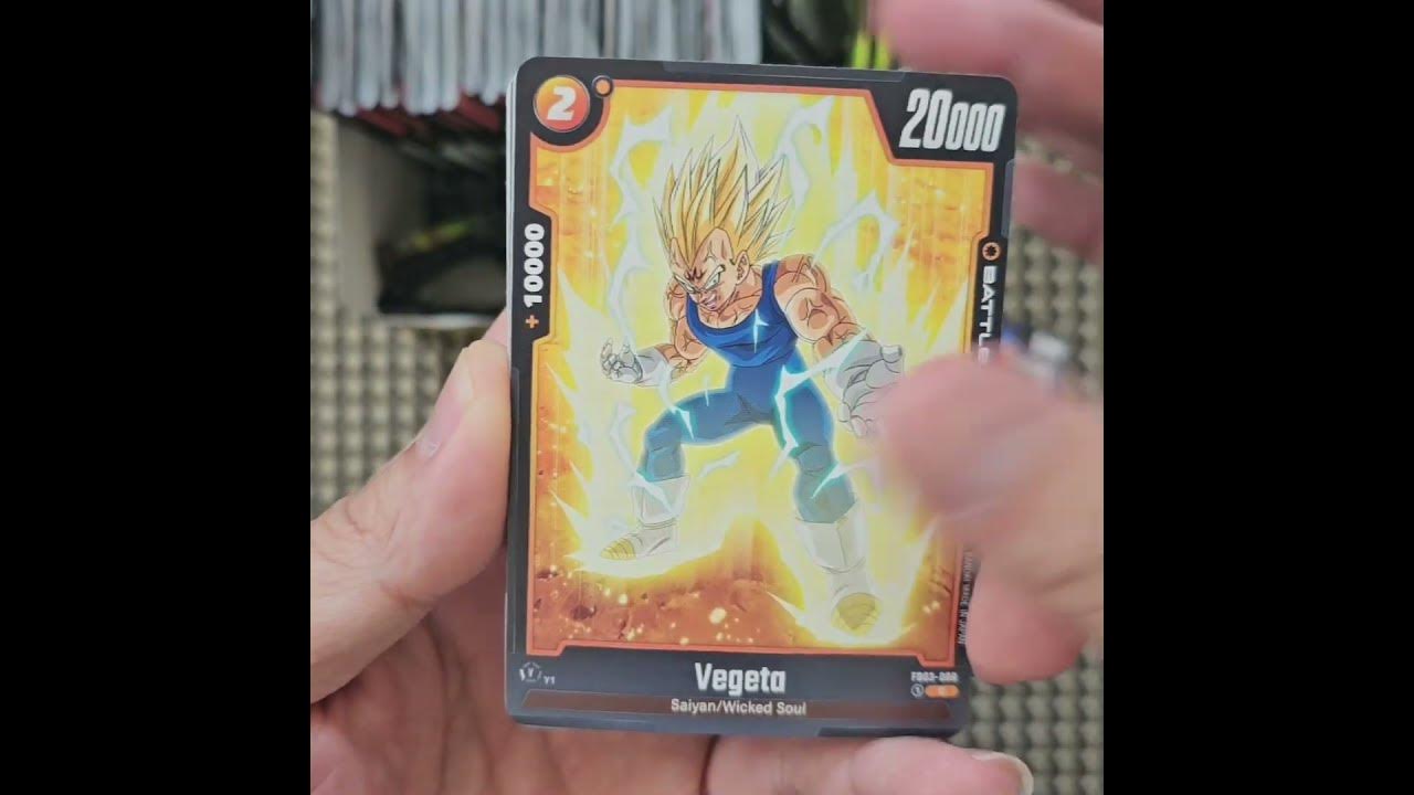 Dragon Ball Super Fusion World TCG - A Pack A Day - Raging Roar FB-03 - Booster Pack #22 - YouTube
